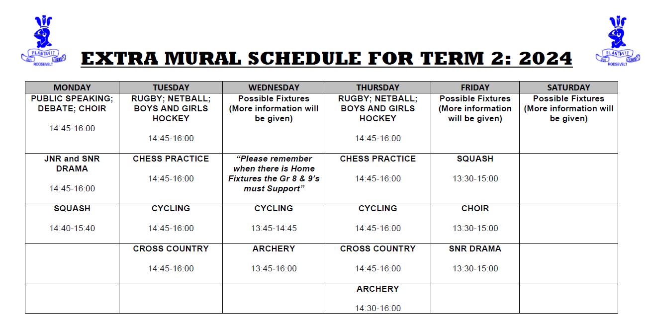 Student Downloads – Roosevelt High School